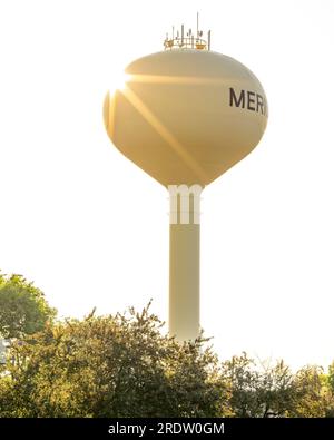 Iconic water tower in Meridian Idaho Stock Photo - Alamy