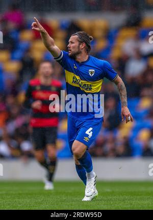AFC Wimbledon's Jake Reeves during the Sky Bet League Two play off ...