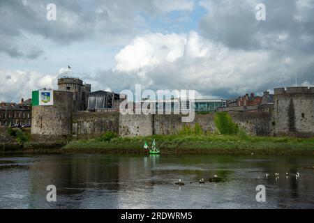 An aerial view of Limerick city and surrounding areas, ,11.06,2023 ...
