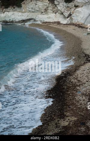 Turkey, View of Foca at sunset Stock Photo - Alamy