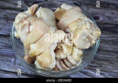 Arabic Egyptian cuisine of kawareh trotters and knee boiled with soup ...