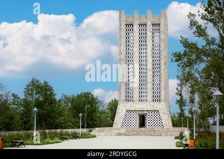 Mausoleum of Vagif located in Shusha, Azerbaijan Stock Photo - Alamy