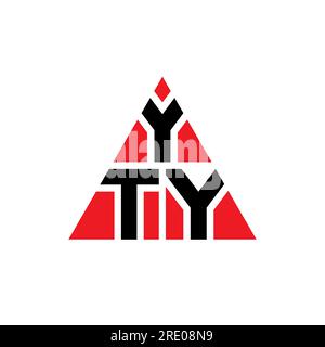 YTY letter logo design with polygon shape. YTY polygon and cube shape ...