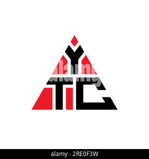 YTC letter logo design with polygon shape. YTC polygon and cube shape ...