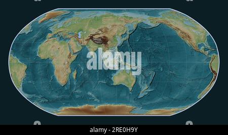 Sunda tectonic plate on the Wiki style elevation map in the Natural ...