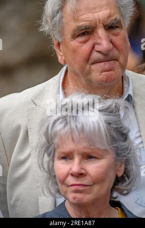 Jim Carter (actor) at an EQUITY event in Leicester Square supporting ...