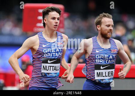 Luke NUTTALL of Great Britain in the mens T46 1500m Ambulant in the ...