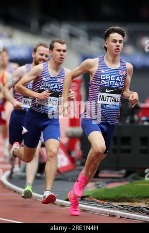 Luke NUTTALL of Great Britain in the mens T46 1500m Ambulant in the ...