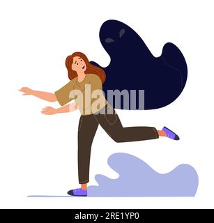 Woman suffering from stress Stock Photo - Alamy