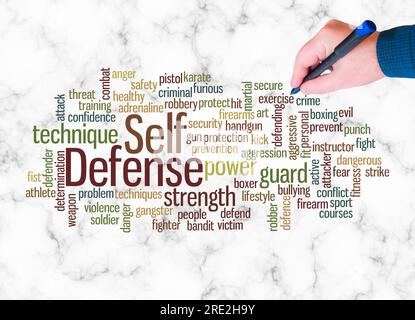 Word Cloud with SELF DEFENSE concept create with text only Stock Photo ...