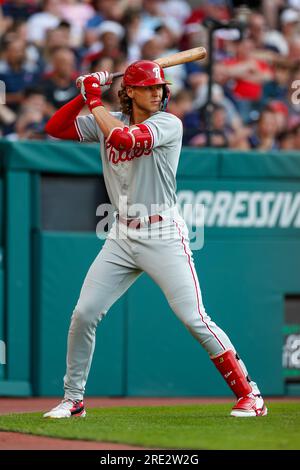 Philadelphia Phillies' Alec Bohm in action during a baseball game ...