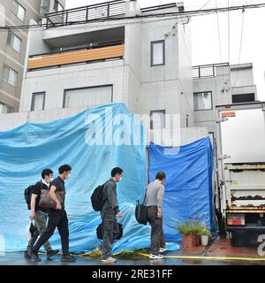 Runa Tamura, who was arrested in connection with the case that a ...