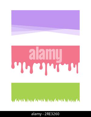 edge torn cardboard cartoon vector illustration Stock Vector Image ...