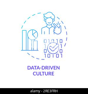 2D data-driven culture concept linear icon Stock Vector Image & Art - Alamy