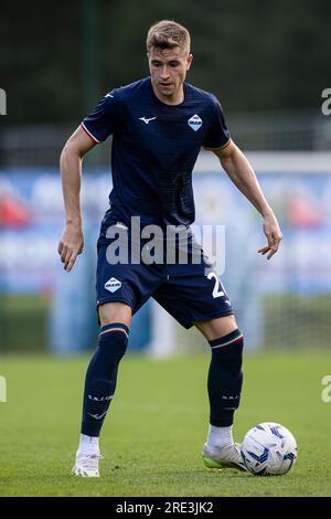 Toma Basic of SS LAZIO during AC Milan vs SS Lazio, Italian soccer ...