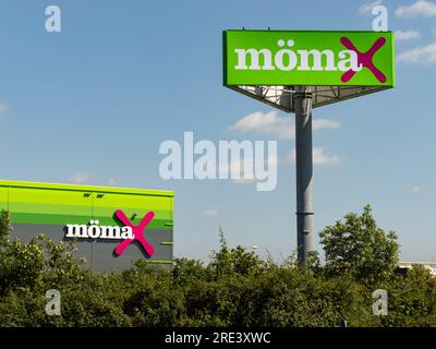 Mömax sign logo Stock Photo - Alamy