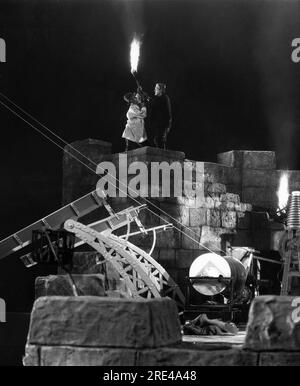 BORIS KARLOFF, DWIGHT FRYE, FRANKENSTEIN, 1931 Stock Photo - Alamy