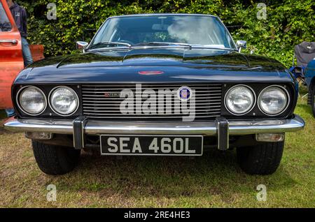 Jensen Interceptor III car front with badge Stock Photo - Alamy