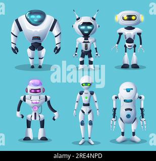 Bot faces set Stock Vector Image & Art - Alamy