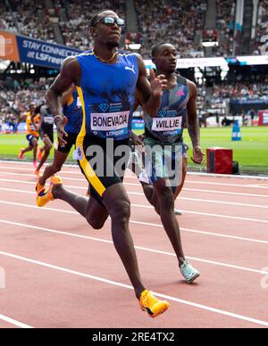Liemarvin Bonevacia of the Netherlands, Ryan Willie of the USA and ...