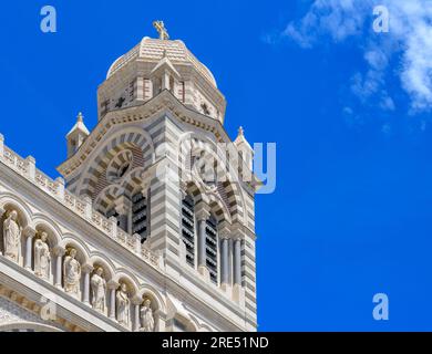 Newly renovated Marseille Cathedral - Cathédrale La Major. Built in ...