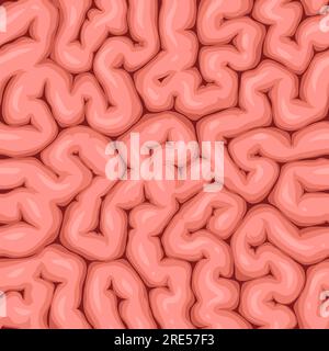 Pink brain wallpaper. Medicine and science repetitive background ...
