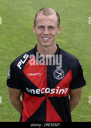 ALMERE - Joey Jacobs of Almere City during the Dutch Eredivisie match between Almere City FC and ...
