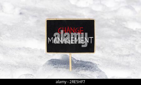 Change management symbol. Concept words Change management on beautiful ...