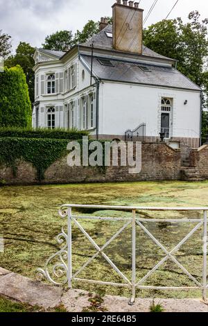 Traditional French Auberge, Guines, France Stock Photo - Alamy