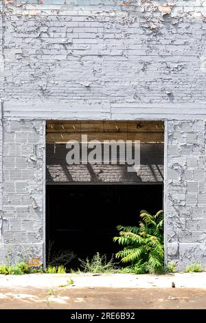 Detroit, Michigan - The abandoned Fisher Body 21 auto plant. The ...