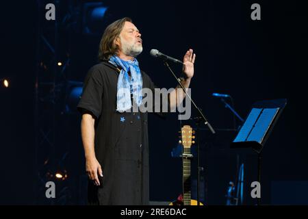 American singer Rufus Wainwright performs during the concerts at ...