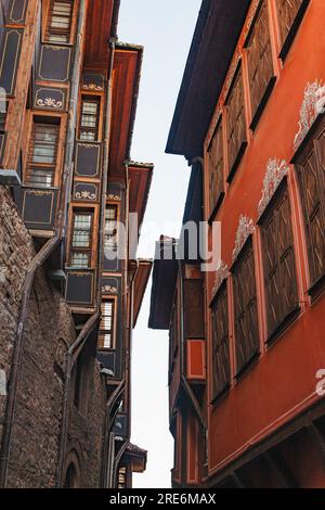 Overhanging, staggered windows create a lightning bold shape, on ...