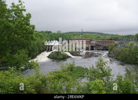 The Milltown Generating Station, New Brunswick, Canada Stock Photo - Alamy