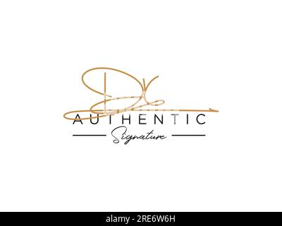 DR Signature Logo Template Vector Stock Vector Image & Art - Alamy