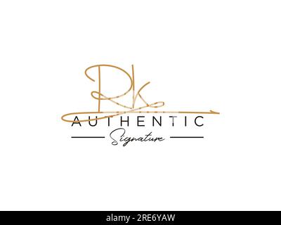 RK Letter Signature Logo Template elegant design logo Sign Symbol template vector icon Stock ...