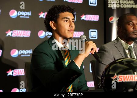 BIRMINGHAM, AL - JULY 25: Florida A&M Rattlers quarterback Jeremy ...
