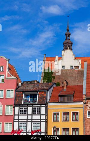 Riverfront, Dlugie Pobrzeze, Gdansk, Poland, Europe Stock Photo - Alamy