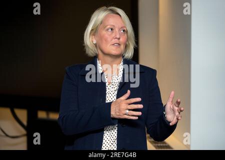 STOCK IMAGE. NatWest boss Dame Alison Rose resigns after leaking ...