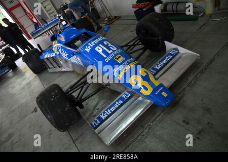 Imola, IT, May, 2017: Detail of Historic Arrows F1 Model A1B 1979 ex Riccardo Patrese during ...