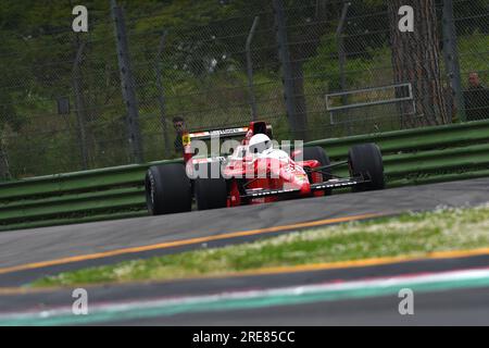 Imola, IT, May, 2017: Historic 1990 F1 Scuderia Italia BMS Dallara ...