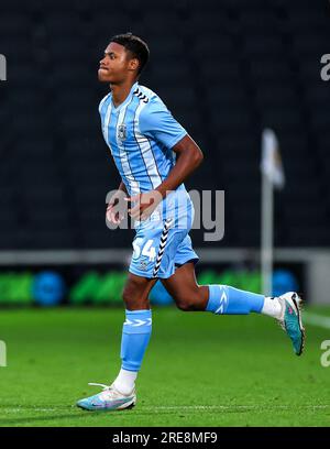 Coventry City’s Kai Andrews during the FA Youth Cup third round match ...
