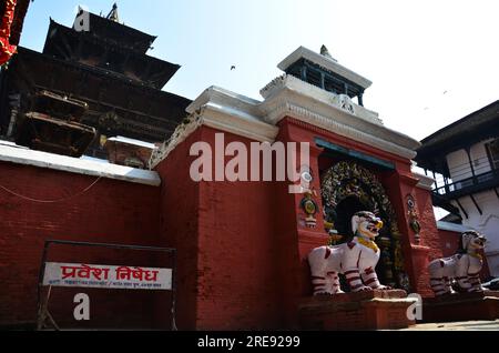 Taleju Hindu temple dedicated to Taleju Bhawani royal goddess of Malla ...