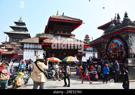 Hindu nepali goddess Kali or Kaal Bhairav deity or Kalika angel for ...