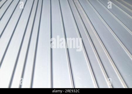Steel texture. Rib. Metal profile. Silver material background Stock ...