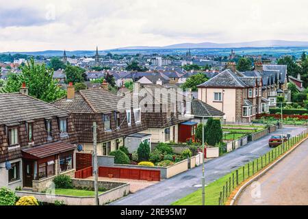 Residential area in Inverness at Scotland Stock Photo - Alamy