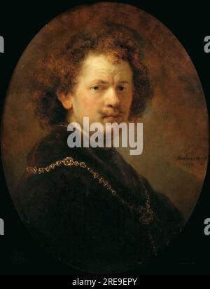 Rembrandt Self-portrait painting, Louvre Museum, the world's most ...