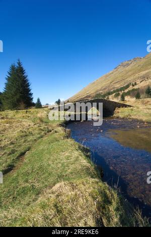 The famous and historic stone 'Butter Bridge' near the top of the 'rest ...