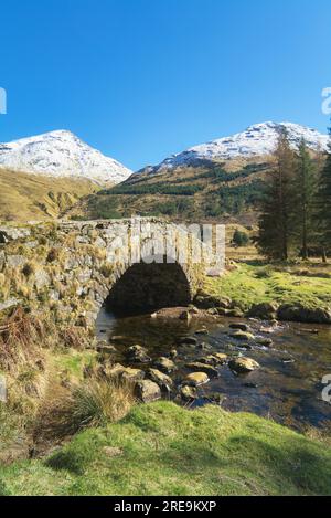 The famous and historic stone 'Butter Bridge' near the top of the 'rest ...