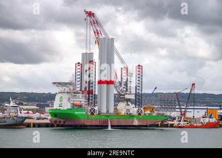 heavy-lift jack-up vessel for offshore windfarms '''Victoria Mathias ...