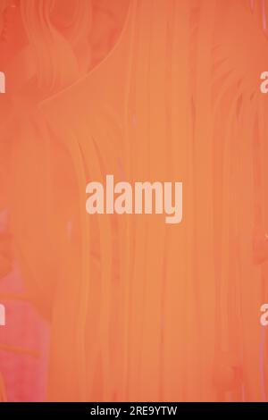 Twisting forms in orange colour Stock Photo - Alamy